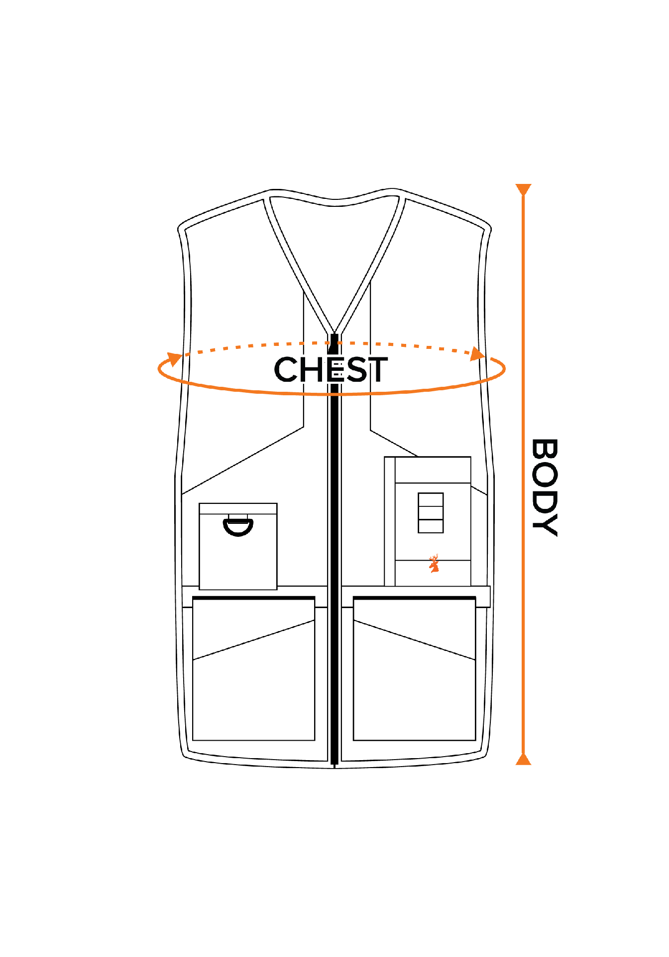 Spika Spika Shooting Vest - Adult